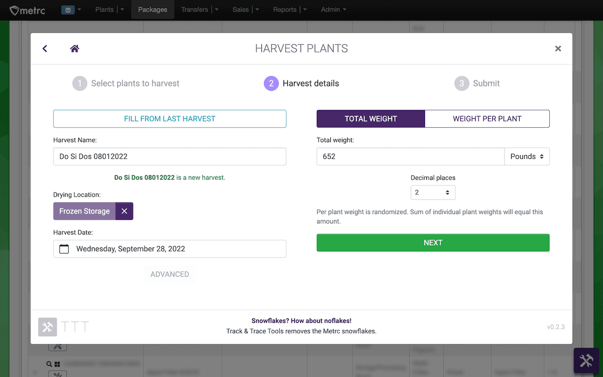 Track & Trace Tools | Free Metrc Compliance Software