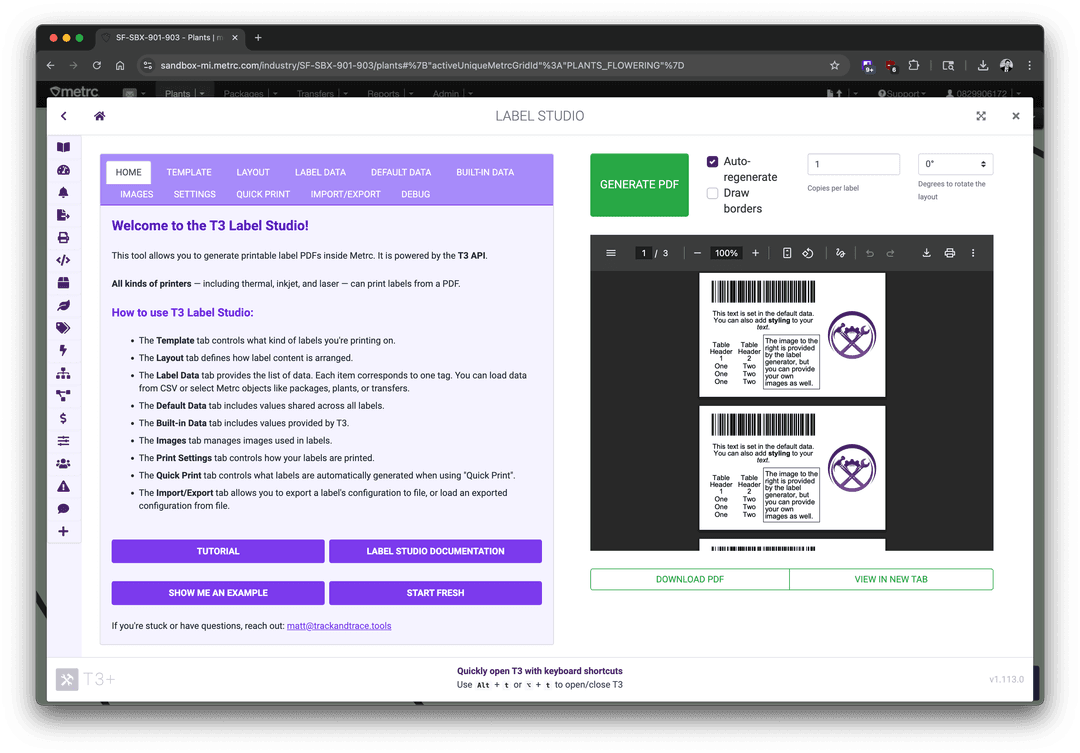 Track & Trace Tools | Free Metrc Cannabis Compliance Software